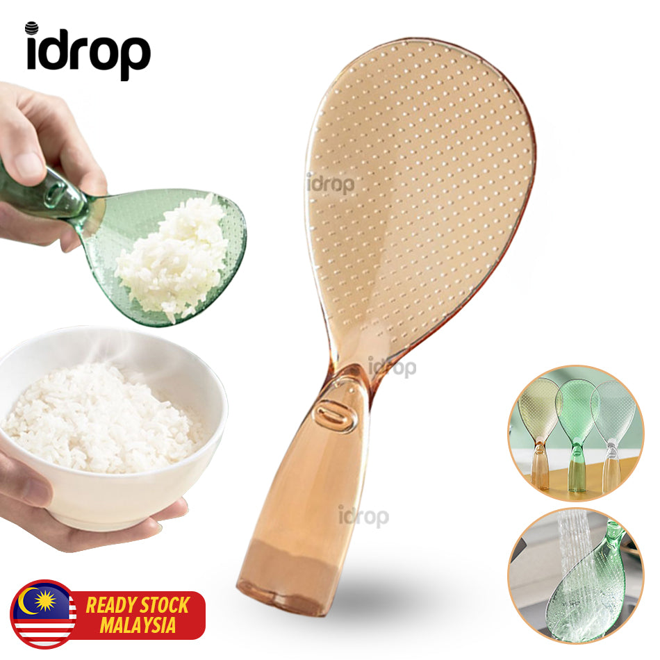idrop Transparent Plastic Rice Spoon / Senduk Nasi / 透明塑料饭勺