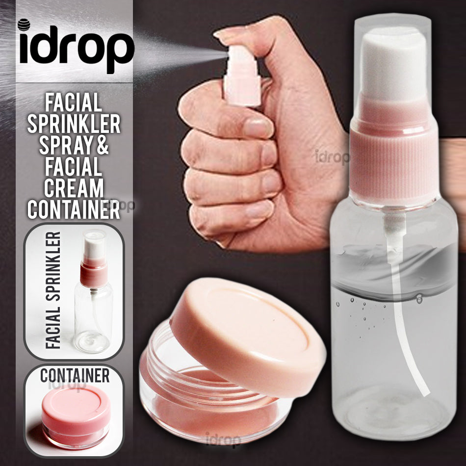 idrop Facial Hydration Sprinkler Spray / Cosmetic Makeup Cream Contain