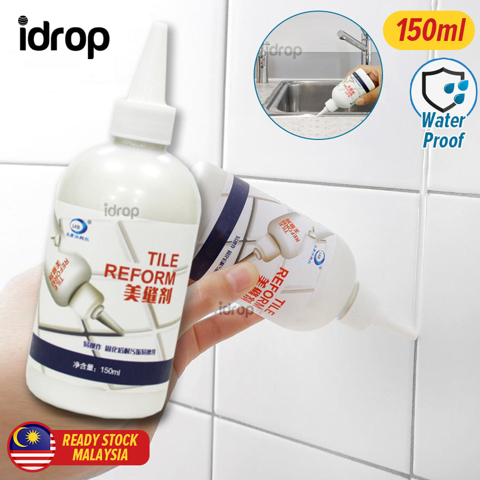 idrop [ 150ml ] TILE REFORM Waterproof Tile Filler seam agent - Gap fi